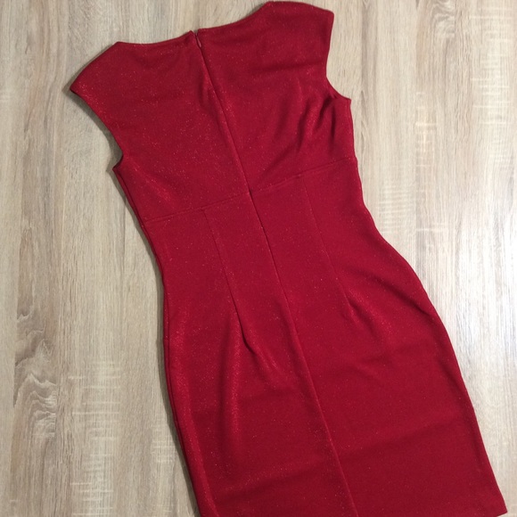 American Living | Dresses | Nwt American Living Red Shimmer Cocktail ...